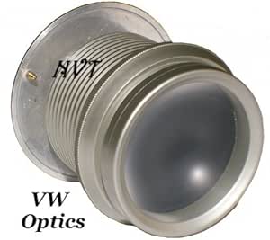 Wide Angle Peephole Door Viewer Door Scope 2- 3/8" Silver ABS - Door ...