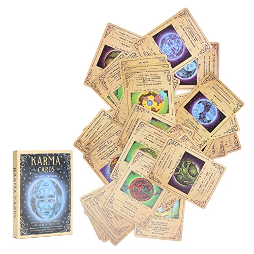 Cryee Karma Oracle Cards, 36 Fate Divination Tarot Deck, Mysterious ...