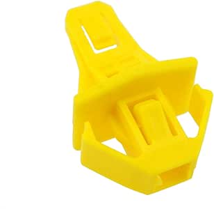 Amazon.com: DZMZL 10 Bumper Moulding Clips 91578-T0A-003 Yellow Nylon ...