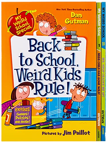 Harpercollins My Weird School Back To School 3 Book Box | Desertcart Angola