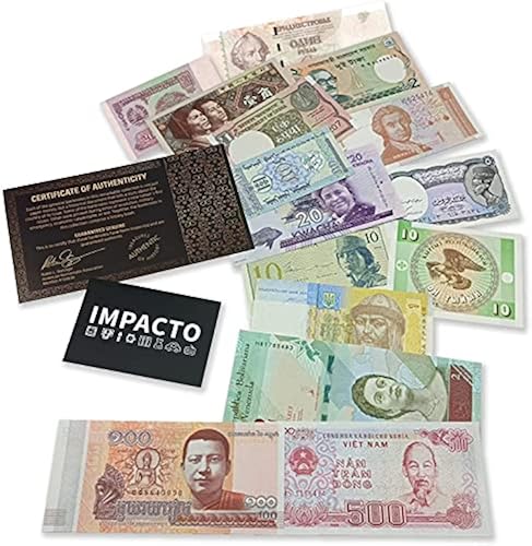 IMPACTO COLECCIONABLES World Currency Collection – 15 Uncirculated ...