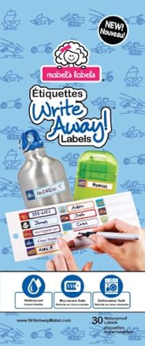 Mabel's Labels - Self-Laminating, Write On Name Labels for Kids (Boys ...