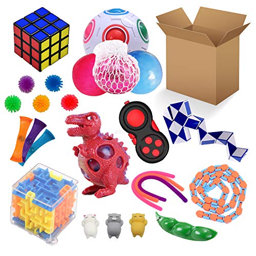 Fidget Toys Set,Simples-Dimples Fidgets Toys Pack,Sensory Toys Stress ...
