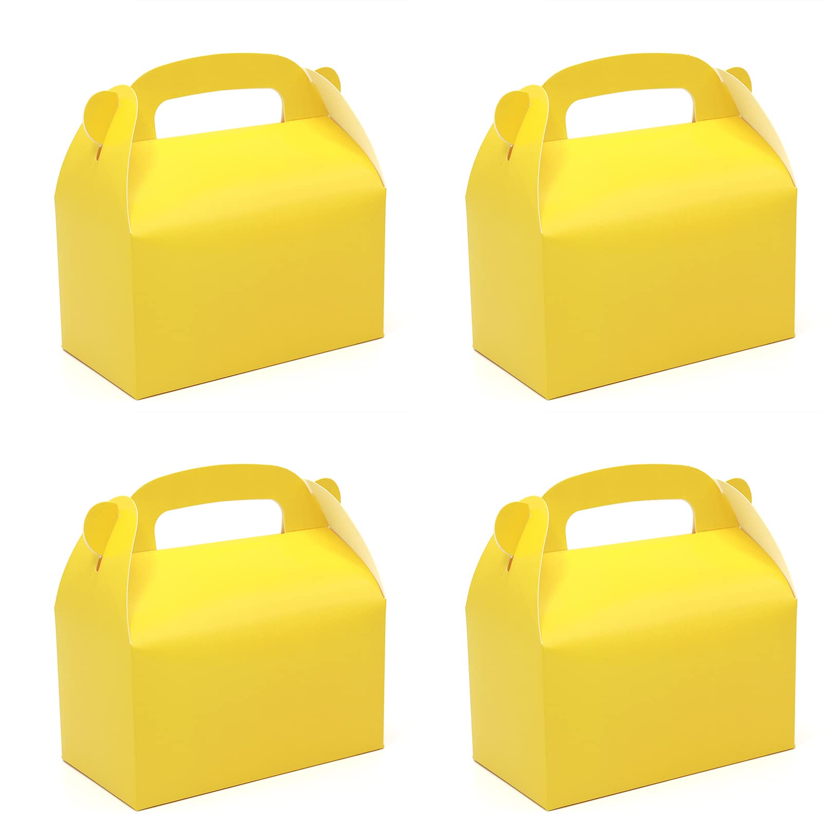 Oletx 30-Pack Yellow Party Favor Treat Boxes, Goodie Candy Box, Gable ...
