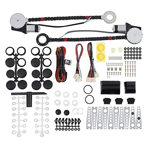 Universal 2 Door Electric Car Truck Power Window Conversion Kit Roll Up ...