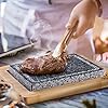 Artestia Cooking Stones for Steak,Double Cooking Stones in One Sizzling ...