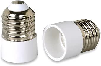 TOP-MAX 1 pieza E27 a E14 Rosca Edison LED bombilla Base Socket ...