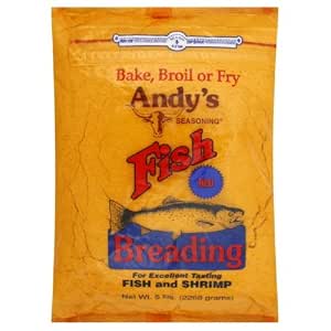 Amazon.com : Andy's Red Fish Breading, 5-pounds : Curry Powder ...
