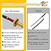 yoriichi Sword, Demon Slayer Sword, yoruichi Cosplay Katana -41 inch ...
