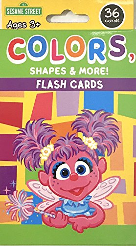 Buy Sesame Street Educational Flashcards-Colors, Shapes & More with ...
