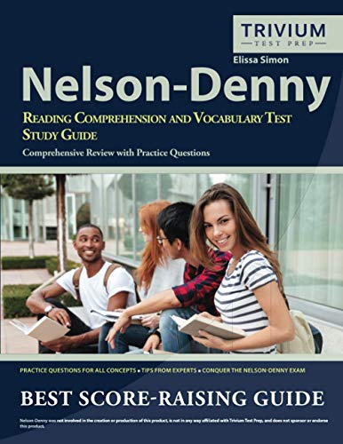 Nelson Denny Reading Comprehension and Vocabulary Test Study Guide ...