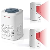 Amazon.com: Motion Sensor Dog Barking Alarm- Pir Wireless Human Body ...