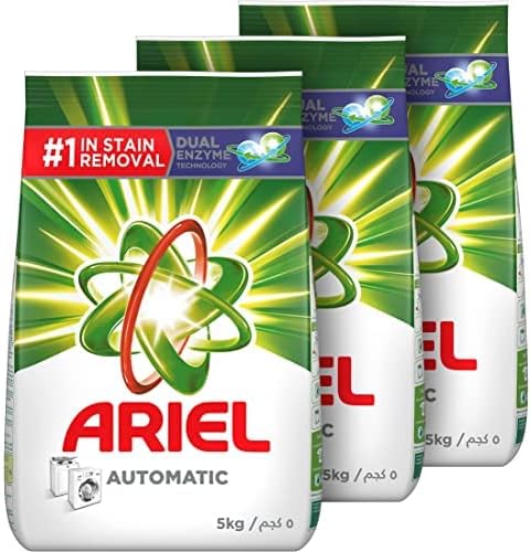 Ariel Automatic Laundry Detergent Powder, Original Scent, Stain-free ...