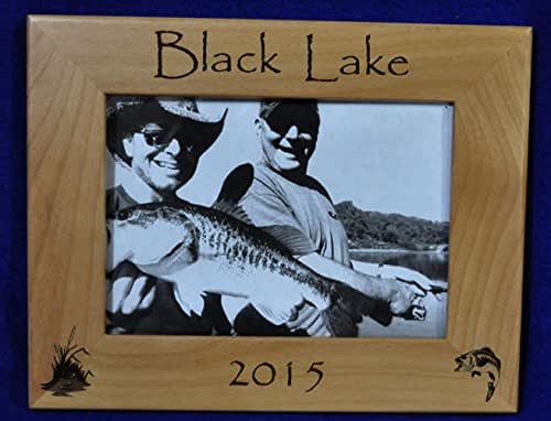 Amazon.com: Fishing Picture Frame | Fishing Gifts | Fishing Memories ...