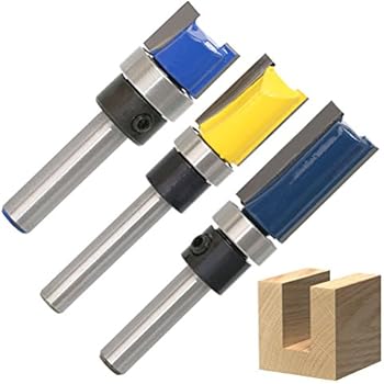 Vermont American 23161 1/2-by-1-Inch Straight Router Bit, 1/2-Inch Top ...