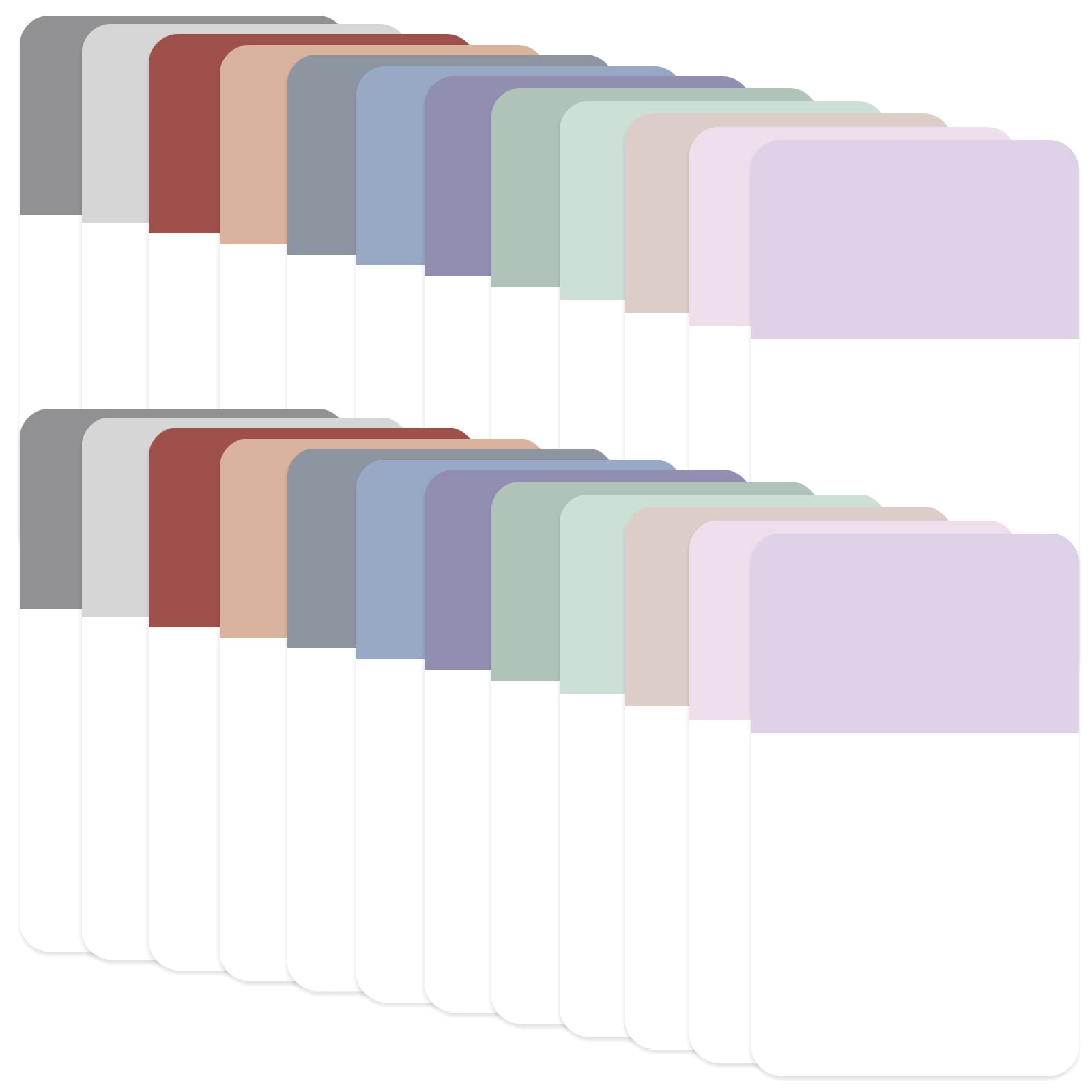 Mua 480pcs File Index Tabs Sticky Flags, 1.65x1 Inch Pastel Morandi ...