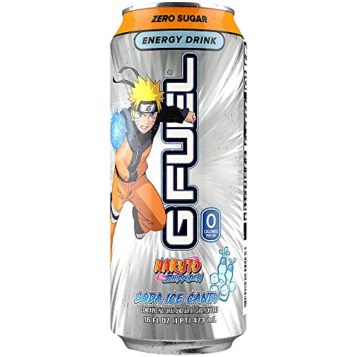 G Fuel Soda Ice Candy Flavored Energy Drink - Inspired by Naruto ...