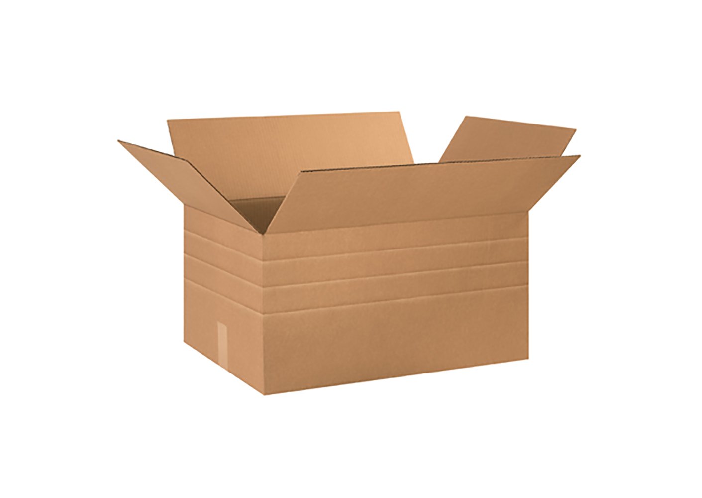 12 Height 24 Length RetailSource B241612MD10 Multi Depth Corrugated Box 12-height-24-length-retailsource-b241612md10-multi-depth-corrugated-box