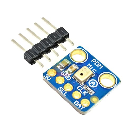 MP34DT01 PDM Digital MEMS Microphone Module Simple Pulse Density Modulation Output Small ...
