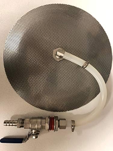 Learn to Brew Complete 12" Stainless Steel False Bottom With Weldless ...