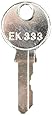 Amazon.com: 1108-1-1 EMKA EK333 Key Silver Grip Key: Industrial ...
