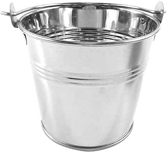 Compra Mondayup - Mini cubeta de Metal para Alimentos con diseño de ...