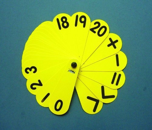 Number Fan - 0-9 - Early Years Maths Resource: Amazon.co.uk: Toys & Games