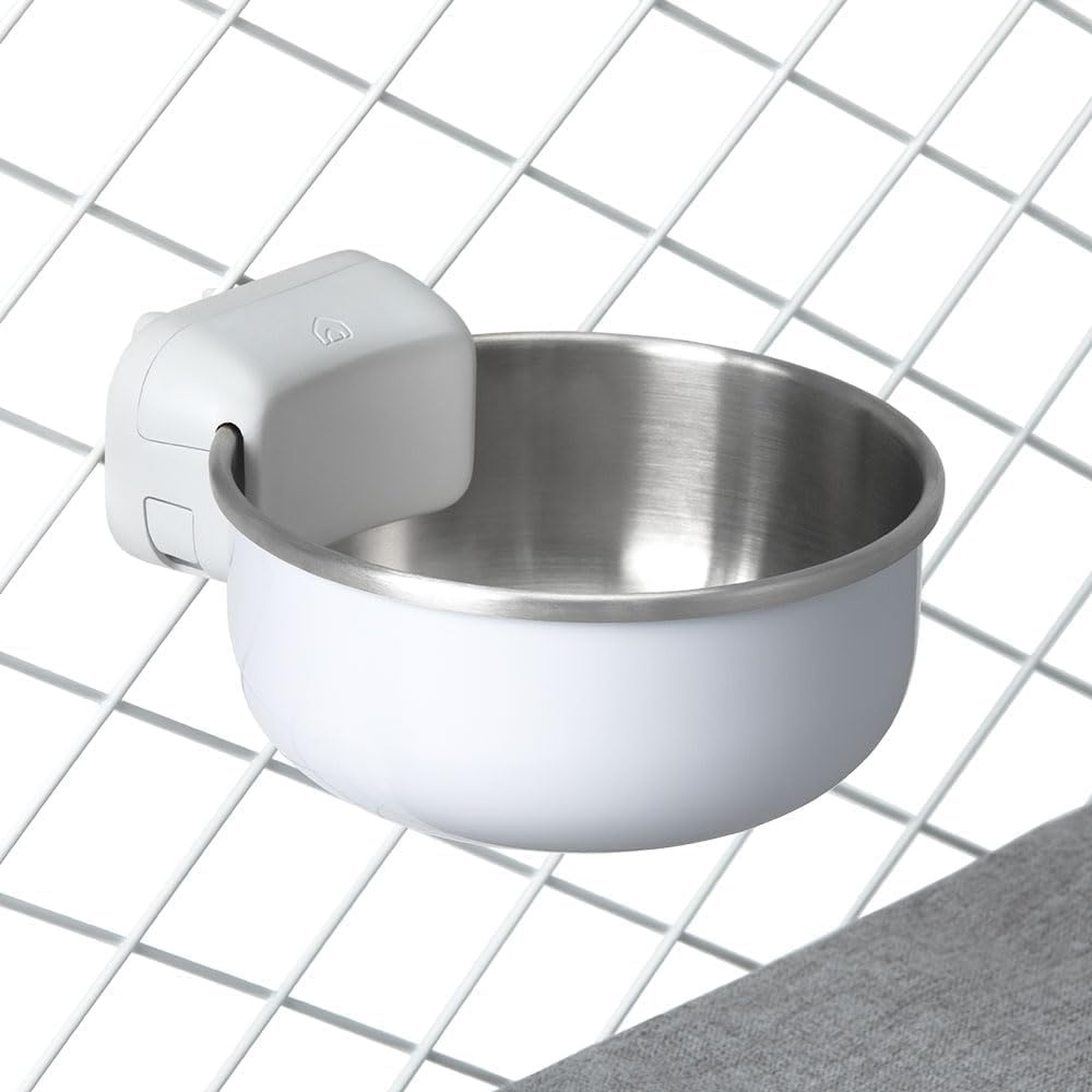Diggs Stainless Steel Crate Bowl I Convenient I Spill-Proof Feeding I ...
