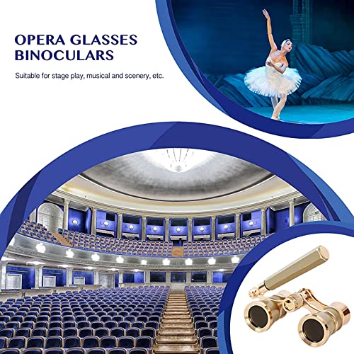 Aroncent Opera Glasses Binoculars 3X25 Theater Glasses Mini Binocular ...