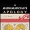 A Mathematician's Apology: G. H. Hardy: 9781684221851: Amazon.com: Books