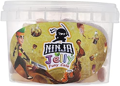 NINJA Funny Jelly Candy with Cola Flavor, 250 gm price in Egypt ...
