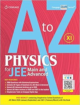 A to Z Physics for JEE Main and Advanced: Class XI : Cengage India ...