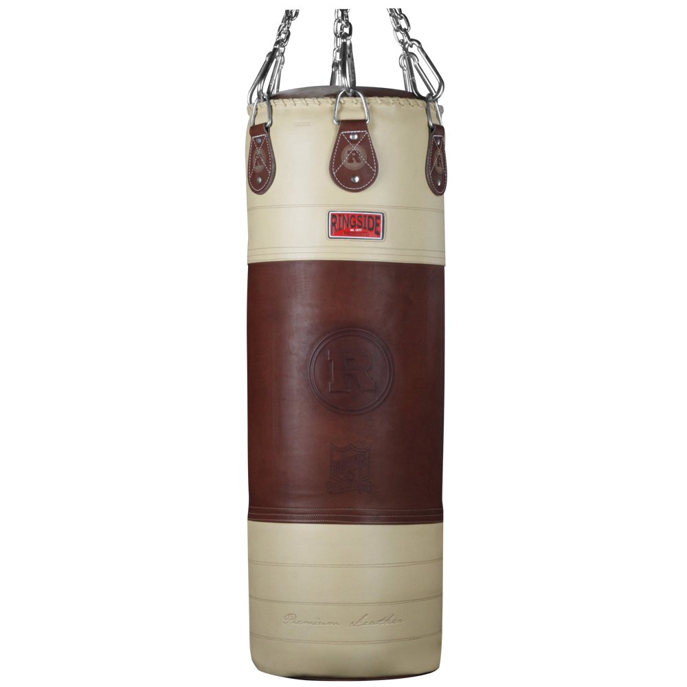 Ringside Heritage 90 pound Genuine Leather Boxing Punching Heavy Bag Ringside Heritage 90 pound Genuine Leather Boxing Punching Heavy Bag