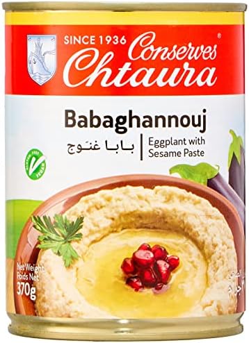 Chtaura Baba Ghanouge Eggplant And Sesame Paste, 370 gm price in Saudi Arabia | Amazon Saudi ...