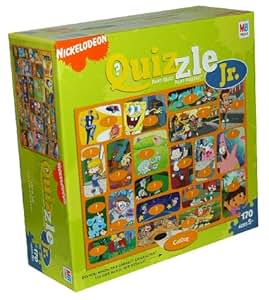 Amazon.com: Quizzle Jr. Nickelodeon Jigsaw Puzzle 170pc: Toys & Games