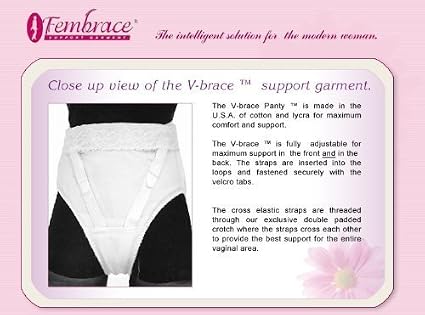 V Brace Garment the Feminine Support for Vulvar Varicosities and ...