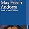 Andorra (German Edition): Max Frisch: 9783518367773: Amazon.com: Books