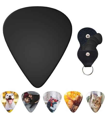 6 Pack Guitar Picks Custom Guitar Picks 6-Pack With Your Own Photos ...