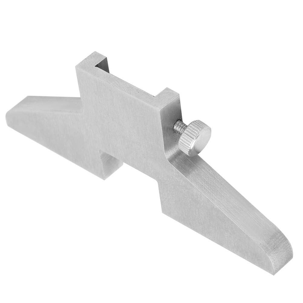 Caliper Depth Base, 7 x 0.8 x 3cm Steel Depth Gauge Base Caliper Depth ...