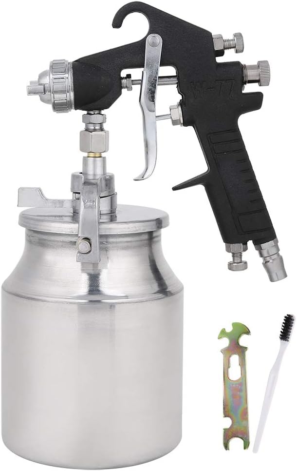Pneumatic Spray Gun Set, Pneumatic Tool Spray Gun W‑77‑1 Car Primer ...