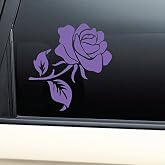 Amazon.com - Purple Rose Roses Vinyl Decal Car Truck Bumper Window Sticker
