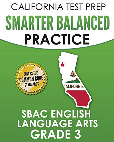 Amazon.com: CALIFORNIA TEST PREP Smarter Balanced Practice SBAC English ...