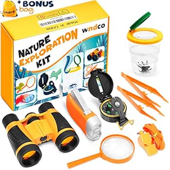 Amazon.com: Born Toys Explorer Kit for Kids Children's Toy with ...