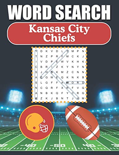 Kansas City Chiefs Word Search: Word Find Puzzle Book For All KC Chiefs ...
