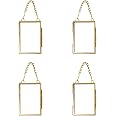 Amazon.com - Emivery 4Pcs Mini Metal Picture Frame Antique Gold ...