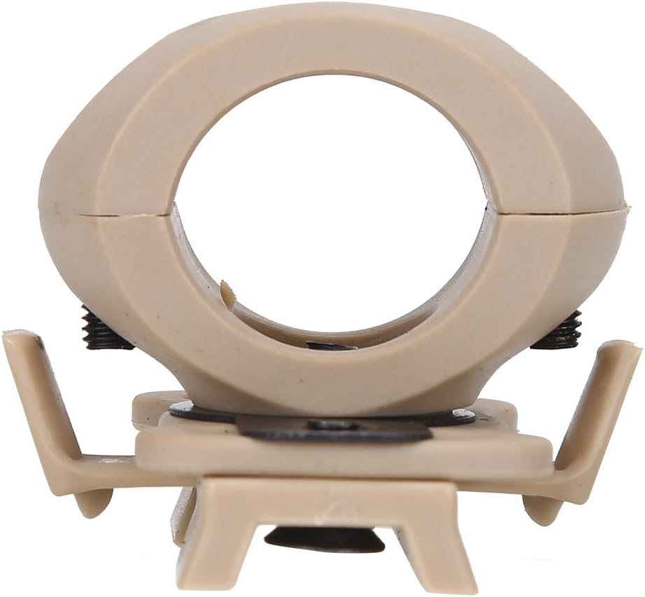 Flashlight Holder, Portable Plastic Torch Mount Flashlight Holder Quick ...