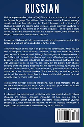 Russian: Learn Russian for Beginners: A Simple Guide that Will Help You ...