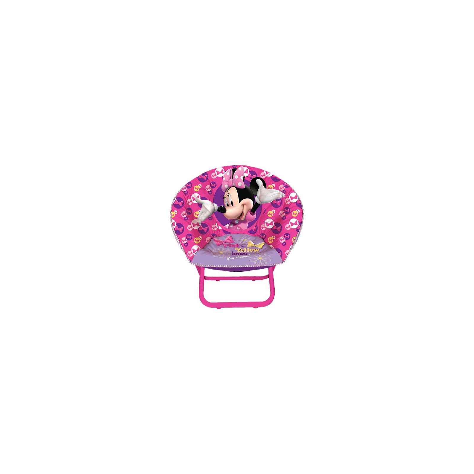 Disney Minnie Mouse Toddler Saucer Chair - Epic Kids Toys