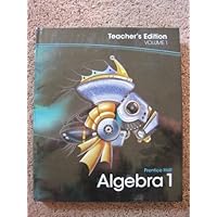 Amazon.com: Pearson Algebra 1: Common Core, Vol. 1, Teacher's Edition ...