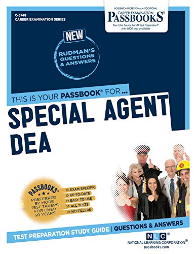 Special Agent DEA (3748) (Career Examination Series): National Learning ...